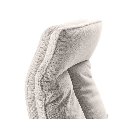 Relaxfauteuil Assele elektrisch lichtgrijs